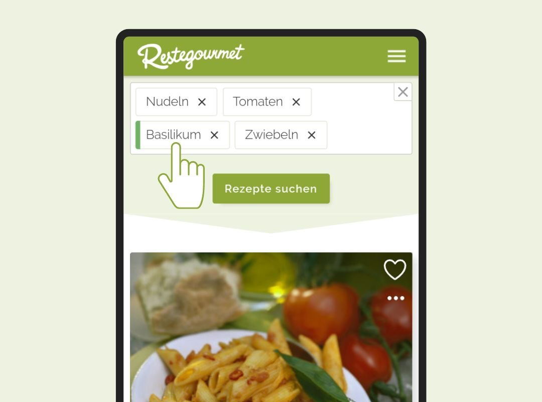 Noch schneller passende Rezepte finden